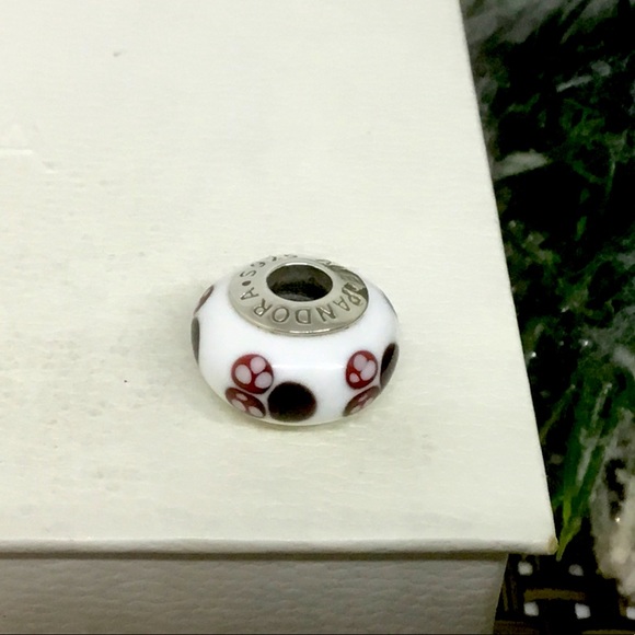 Pandora | Jewelry | Pandora Disney Minnie Glass Murano Bea | Poshmark